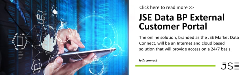 JSE Data BP External Customer Portal | Johannesburg Stock Exchange